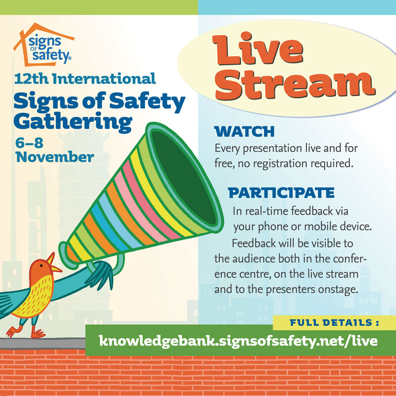 Test Your Connection for the Gathering Livestream - Signs of Safety
